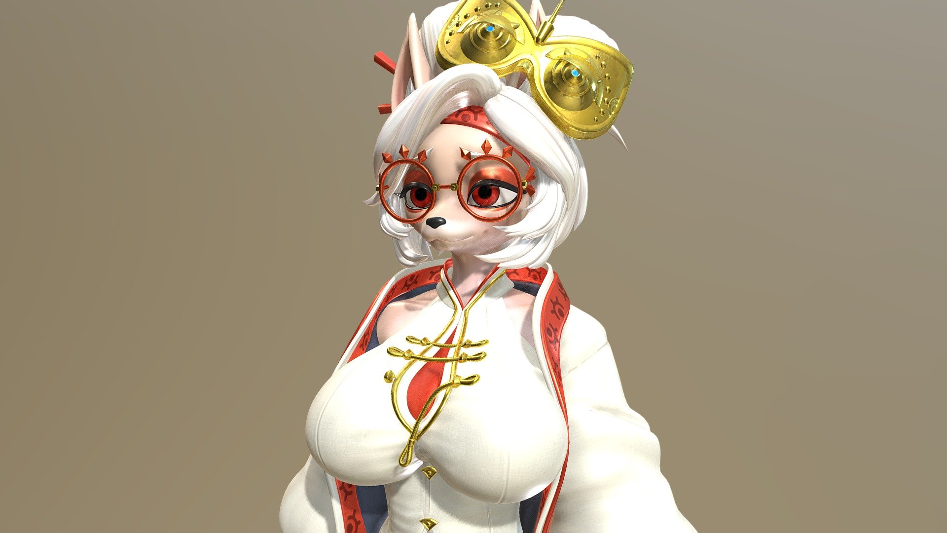 Furry Purah - Download Free 3D model by MayoSplashOfficial (@MayoSplash) [67d3375] - Sketchfab