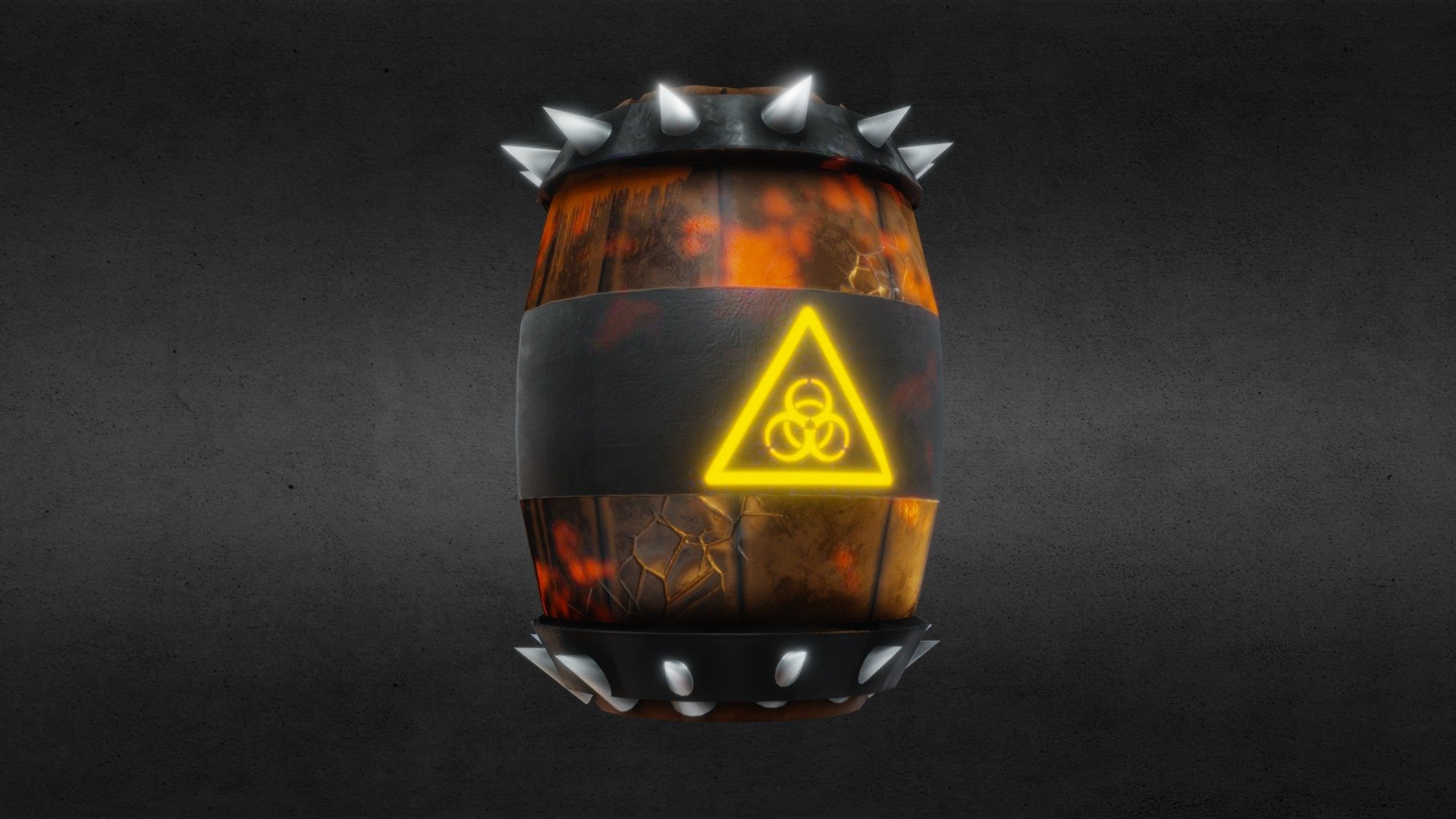Toxic Barrel - 3D model by Silvr3D [67d3c8b] - Sketchfab