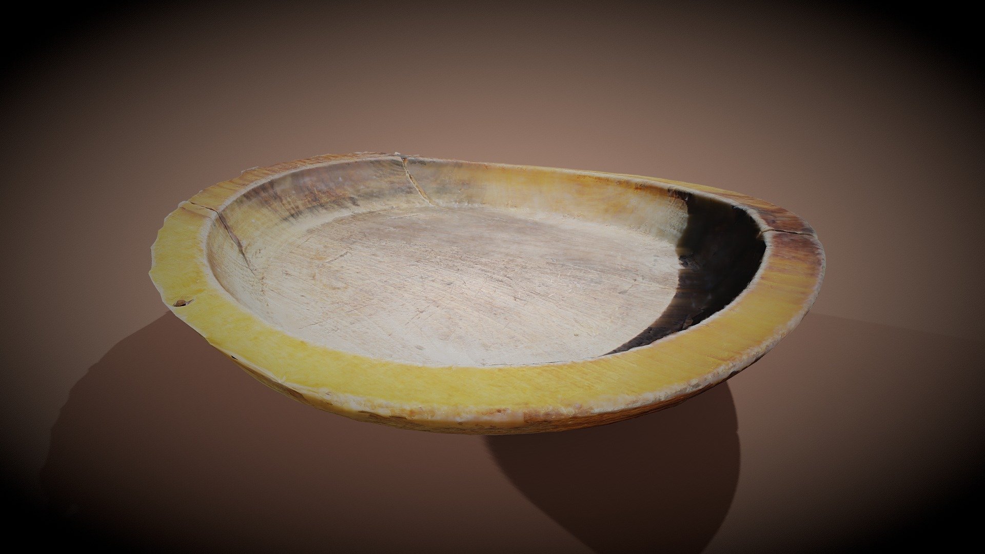 Gass'a : Wooden plate for Couscous - 3D model by mtamali [67d3f8a ...