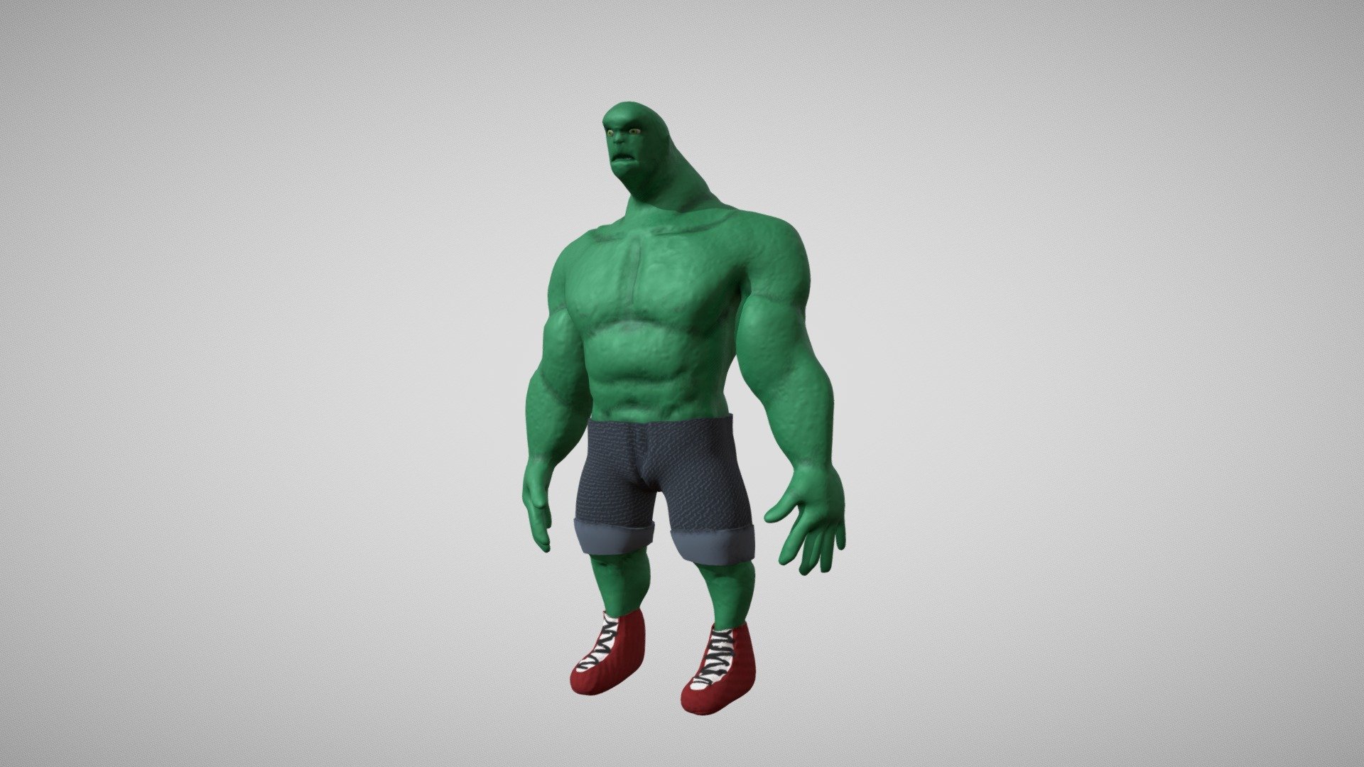 The incredible Hulk - Download Free 3D model by Naomimi. [67d5758 ...
