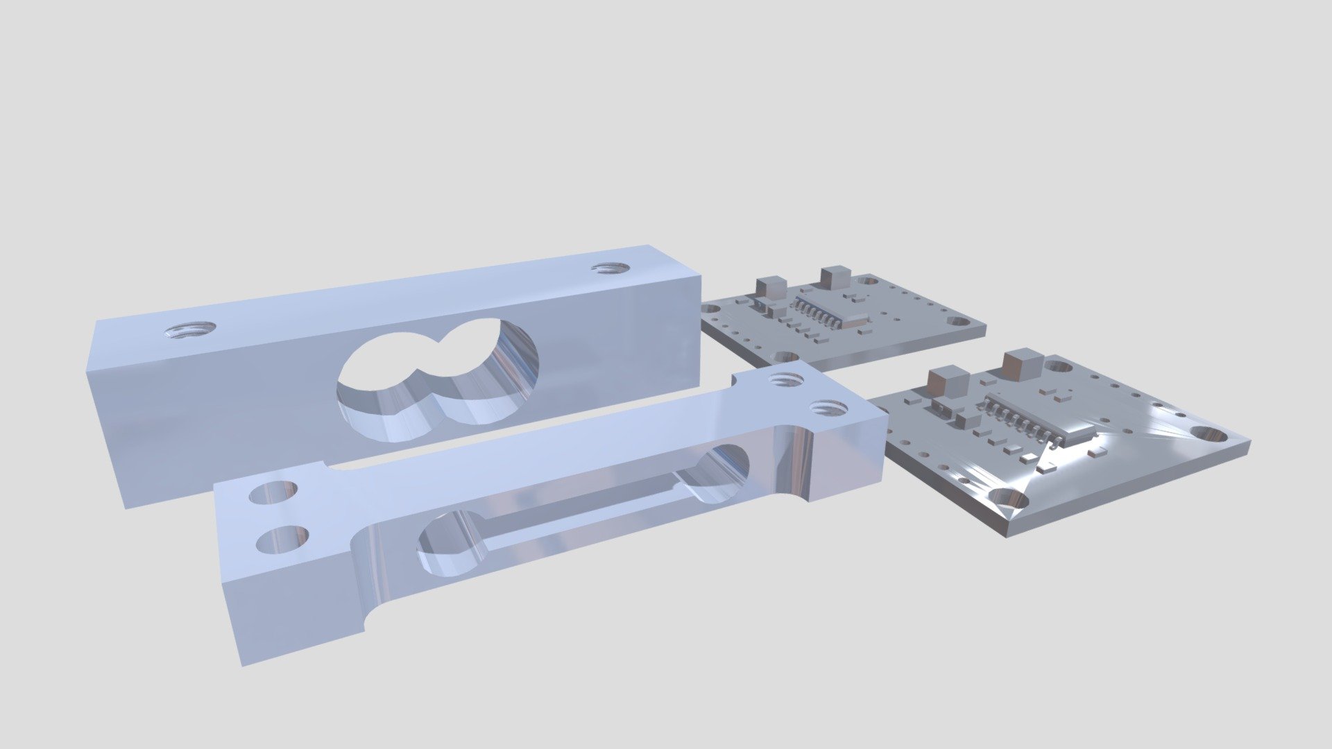 Load cells & their amplifiers - Download Free 3D model by Steven Samuel ...
