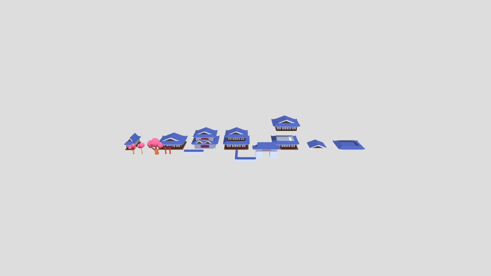 low poly game pack - Download Free 3D model by GreyHorn102 [67d834a ...