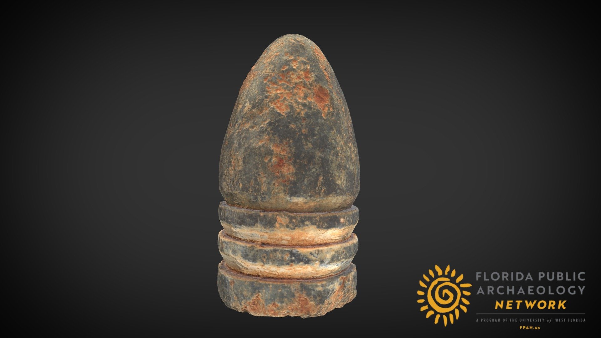 Minie Ball - Download Free 3D model by Florida Public Archaeology ...