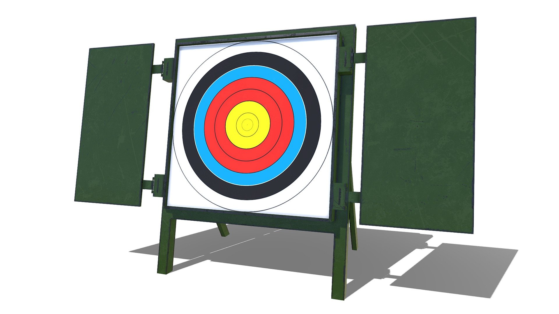 Shooting Target / Archery Target - Buy Royalty Free 3D model by Studio ...