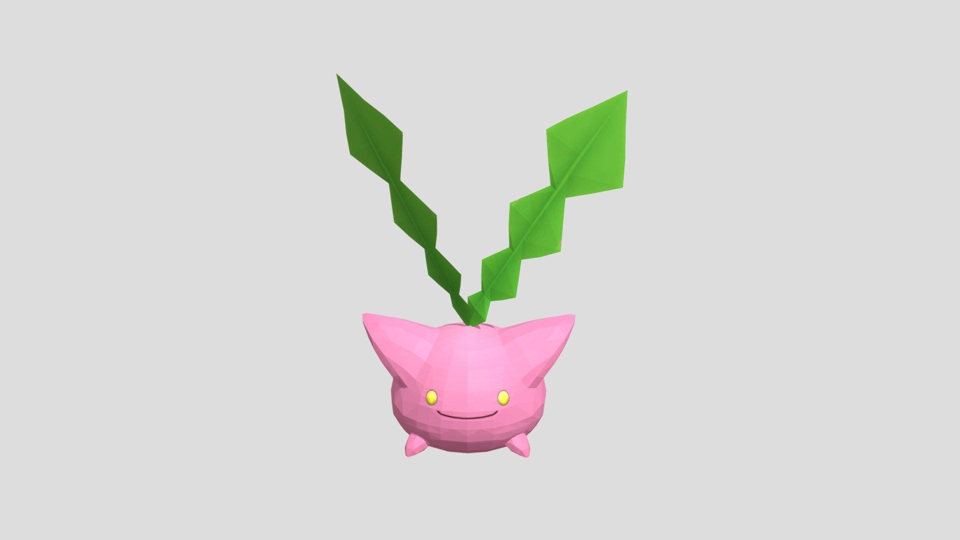 Hoppip - Download Free 3D model by nguyenlouis32 [67d928b] - Sketchfab