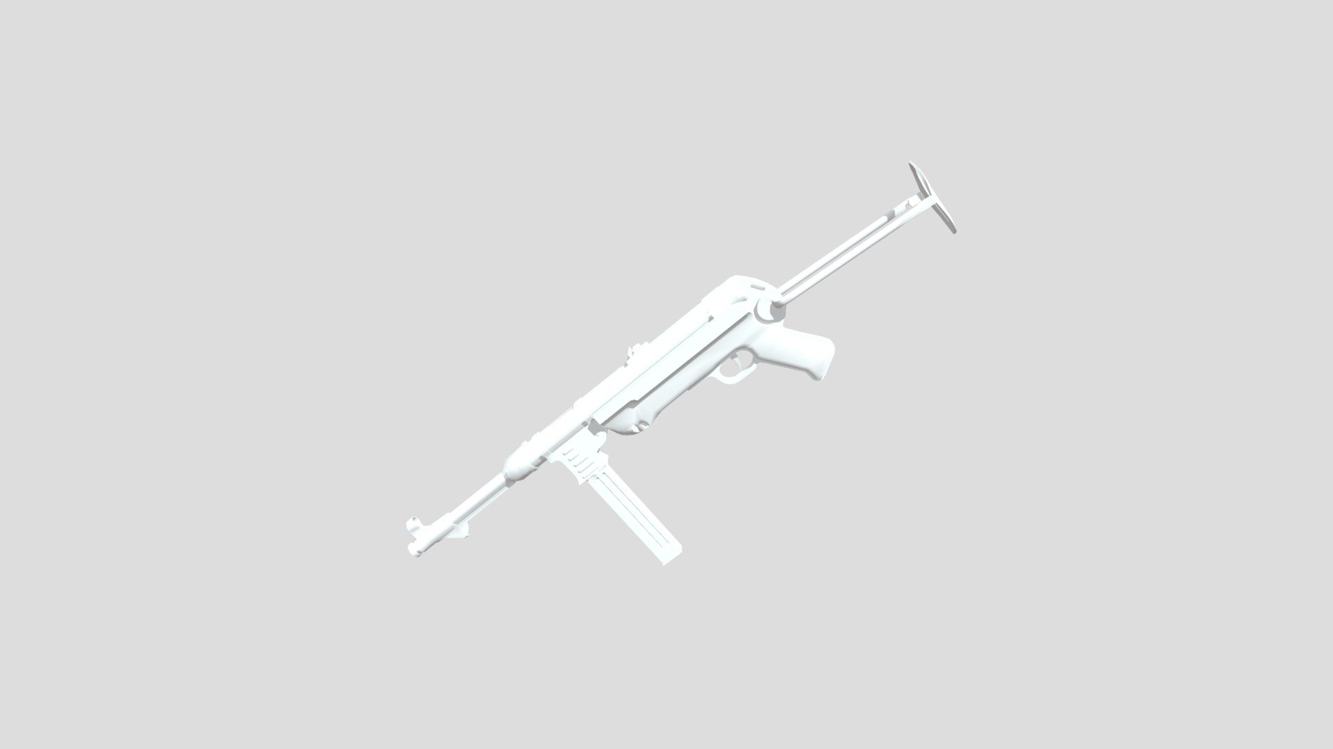 Brutal Doom VR MP40 - Download Free 3D model by Choc Gun (@Chocolate ...