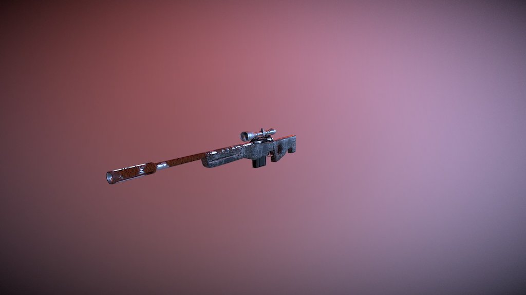 old_L115A1 - 3D model by novagoblin [67dcb20] - Sketchfab