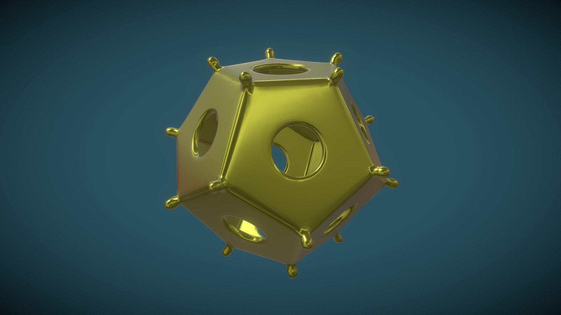 Dodecahedron - Download Free 3D model by emelyarules [67e1ce4] - Sketchfab
