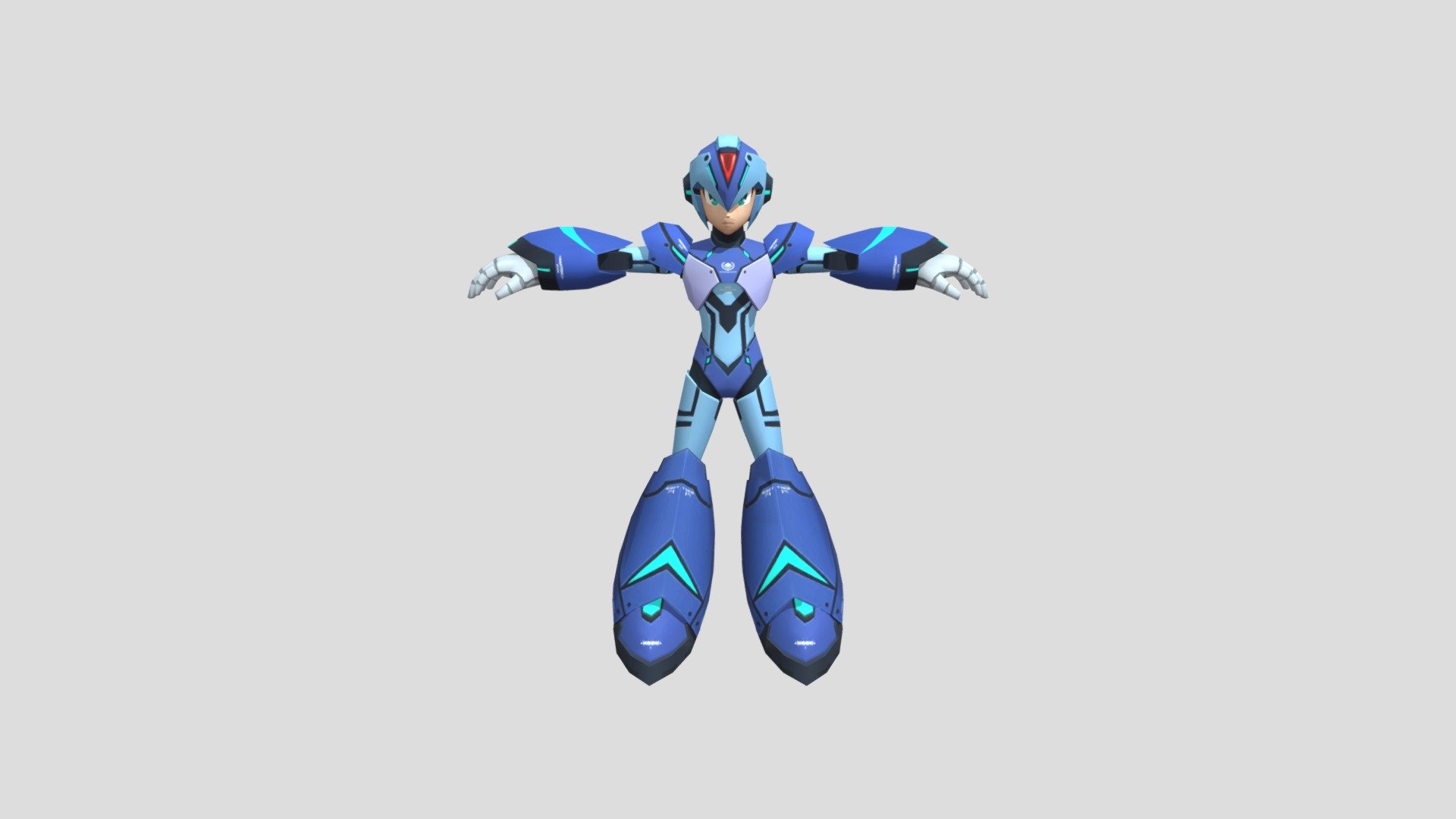 Mobile - Mega Man X DiVE - X MK Ver - 3D model by jonatanpalma494 [67e1dd3] - Sketchfab