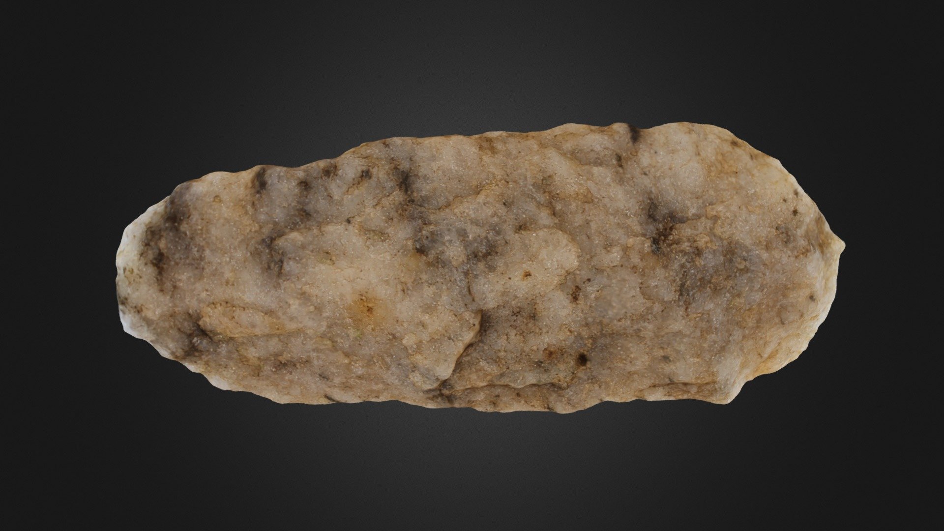 36YO0466 Quartzite Biface Blank - Download Free 3D model by Dennis ...