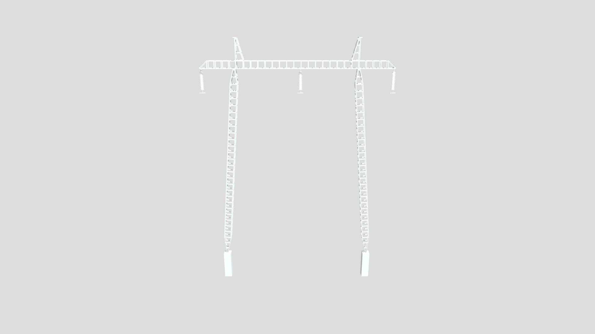 400kV Power Pylon - Download Free 3D model by h1pp0p0t4mu5 [67e2edd ...