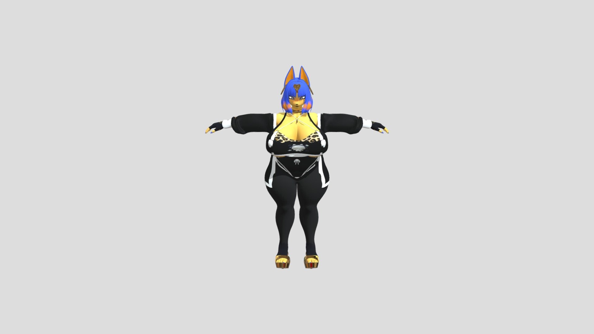 ANK_ Vrc_FBX - Download Free 3D model by Blends22 ...
