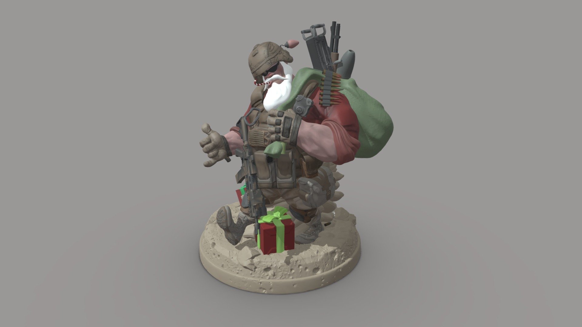 Operation Santa Night Stalker - Buy Royalty Free 3D model by ...