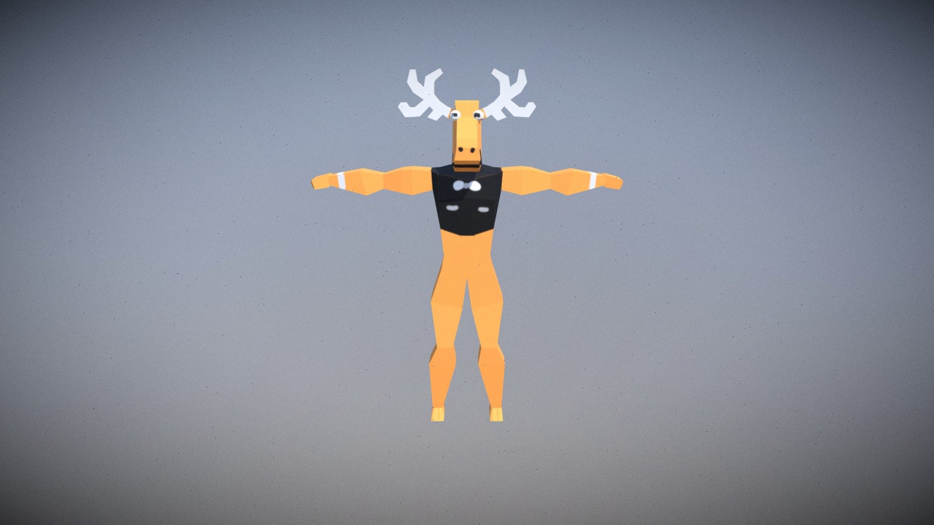 Deer-man - Download Free 3D model by klomoll [67e4478] - Sketchfab