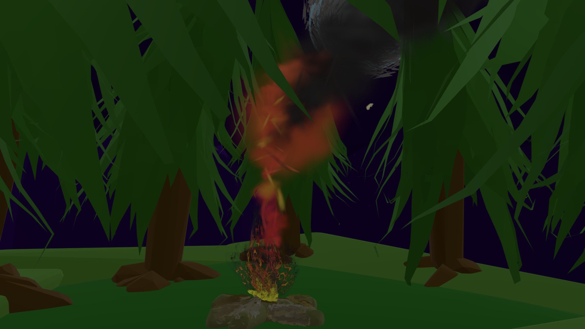 campfire v2 - Download Free 3D model by DavidMoffett [67e4e45] - Sketchfab