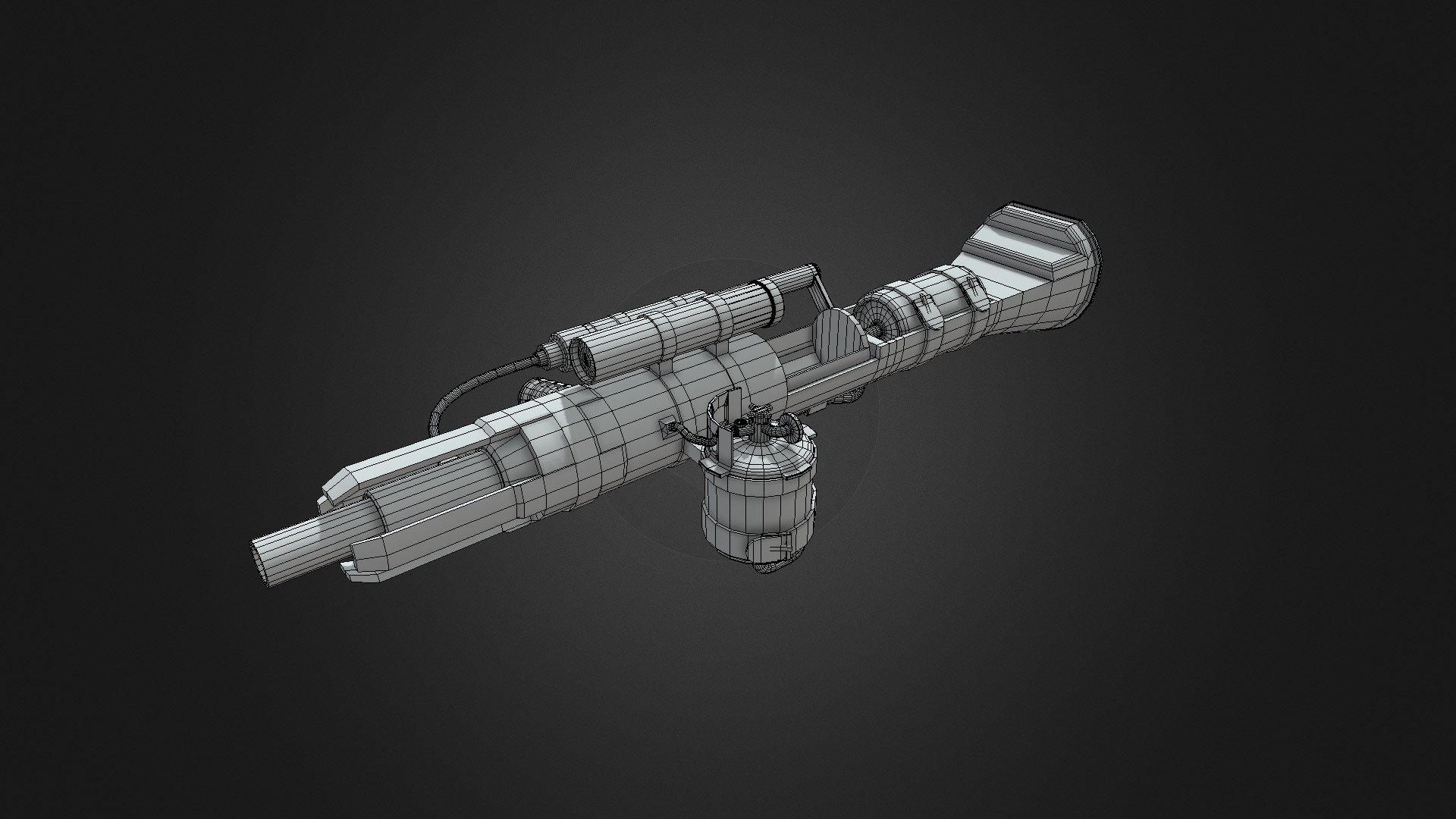 Propane Launcher - 3D model by YamiSake [67e538d] - Sketchfab