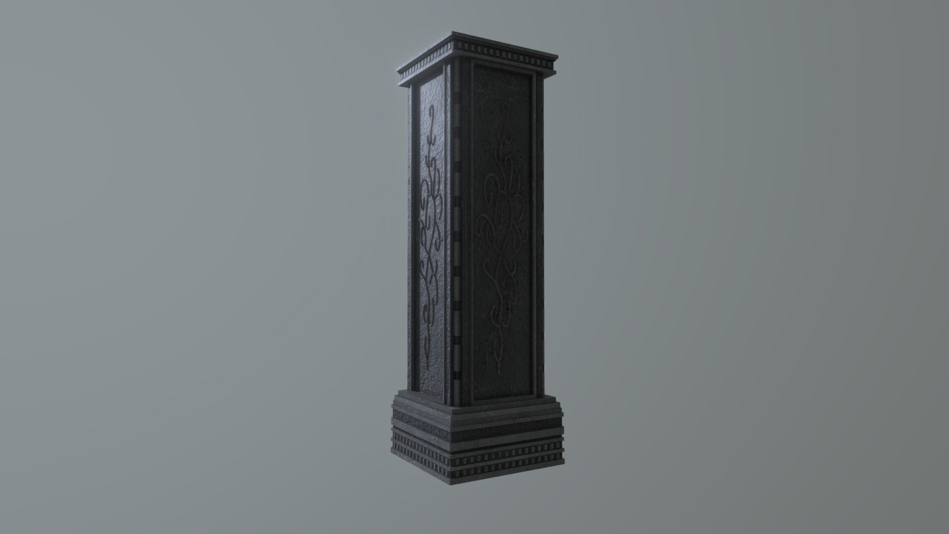 Mansion Pillar - 3D model by Eise (@eezuh) [67e5889] - Sketchfab