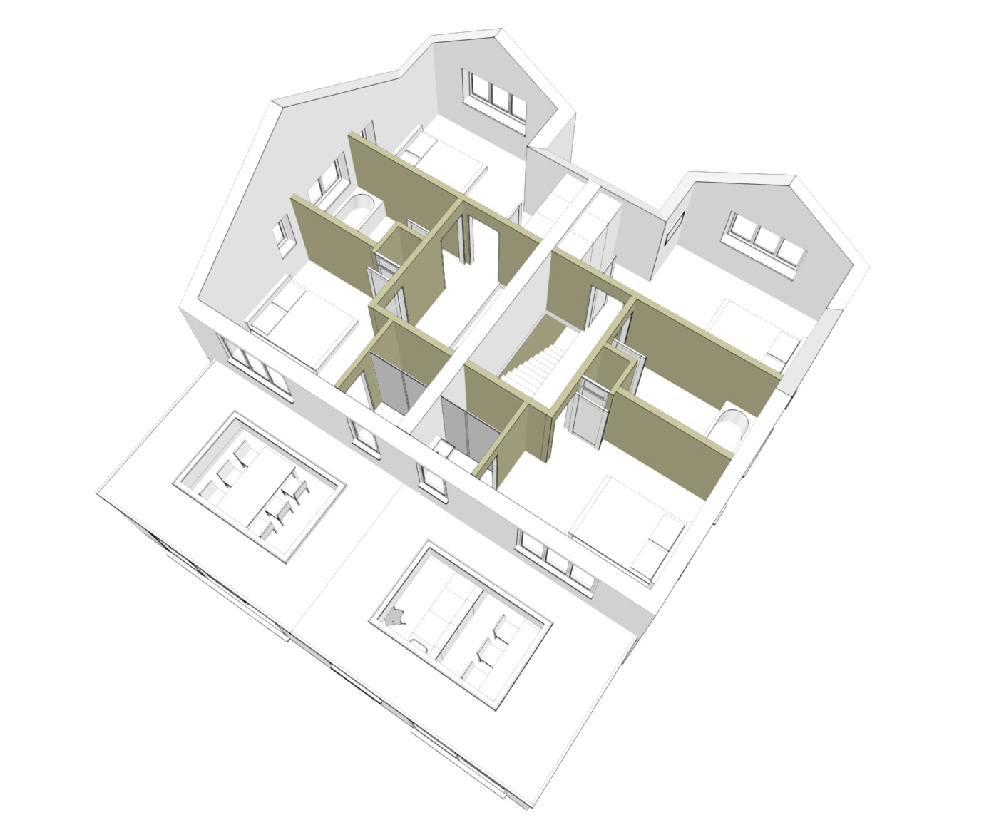 first floor layout - 3D model by fretwells [67e620a] - Sketchfab