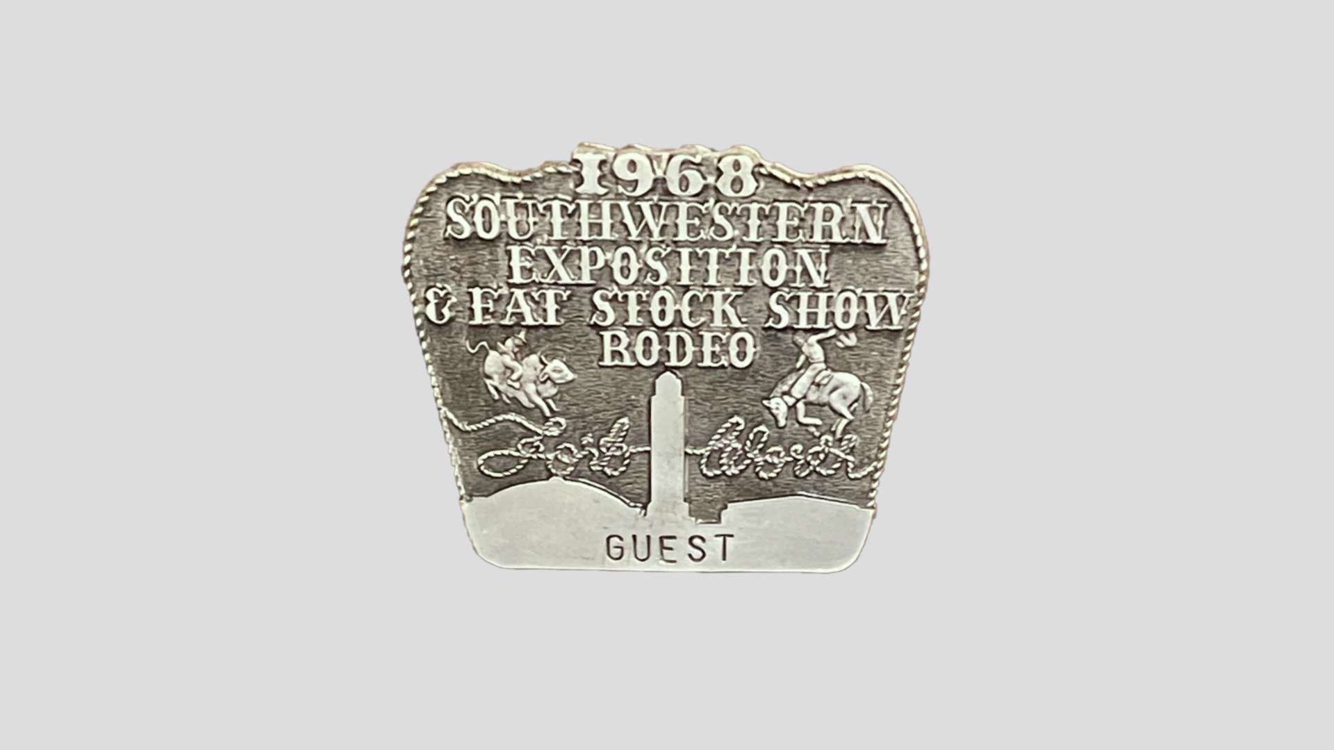FWSSR Badge 1968 - 3D model by Fort Worth Museum of Science and History ...