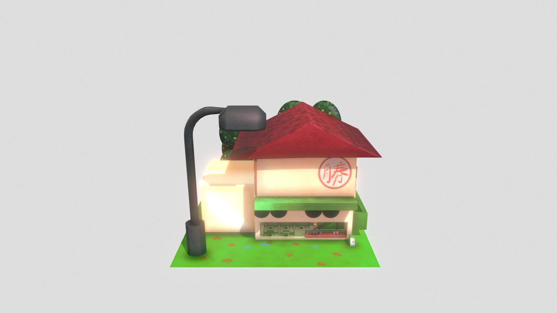 UndoAcademy_Wong Lai Kei_Hong Kong Restaurant - 3D model by Lucien1115 ...