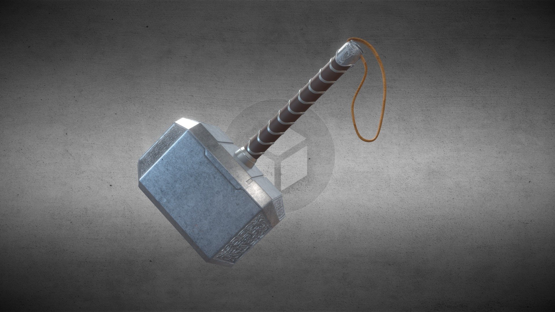 Mjolnir - 3D model by Vignesh_B [67e7ddb] - Sketchfab