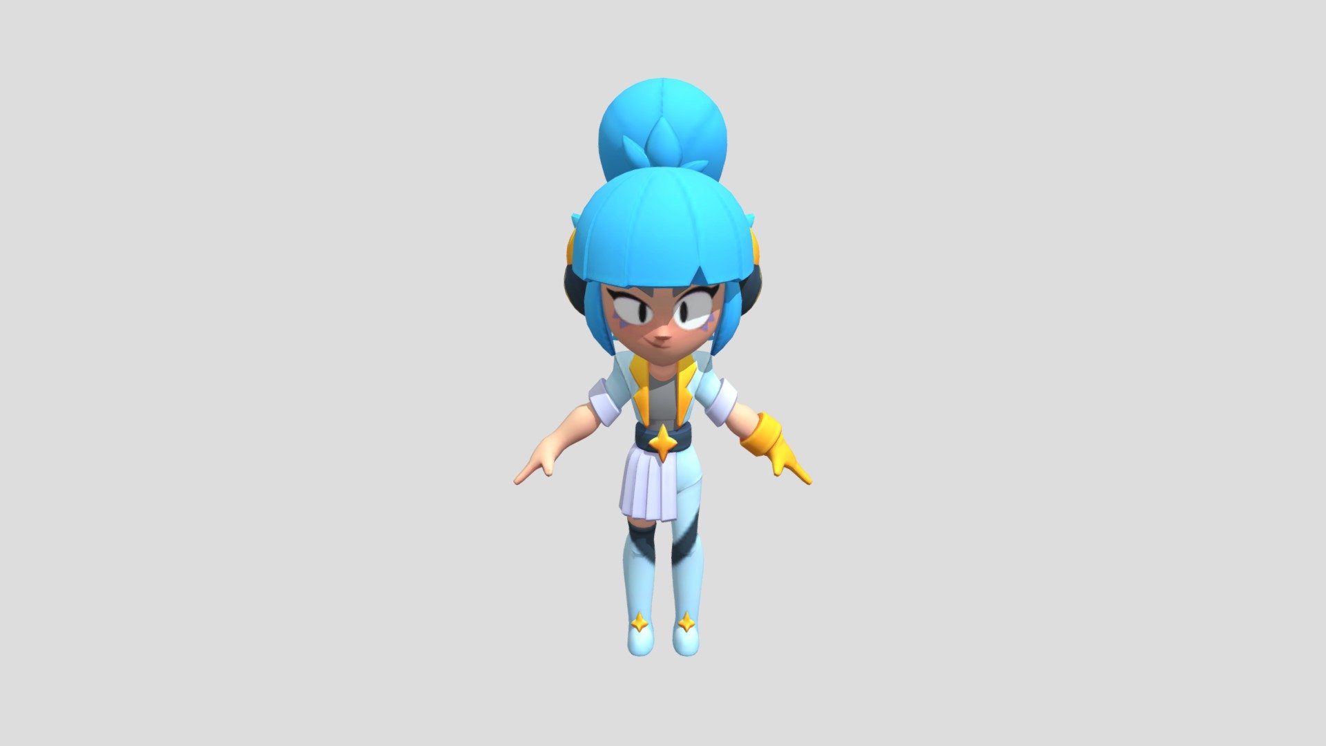 Janet_popstar_brawl_stars - Download Free 3D model by benerencikim (@bs ...
