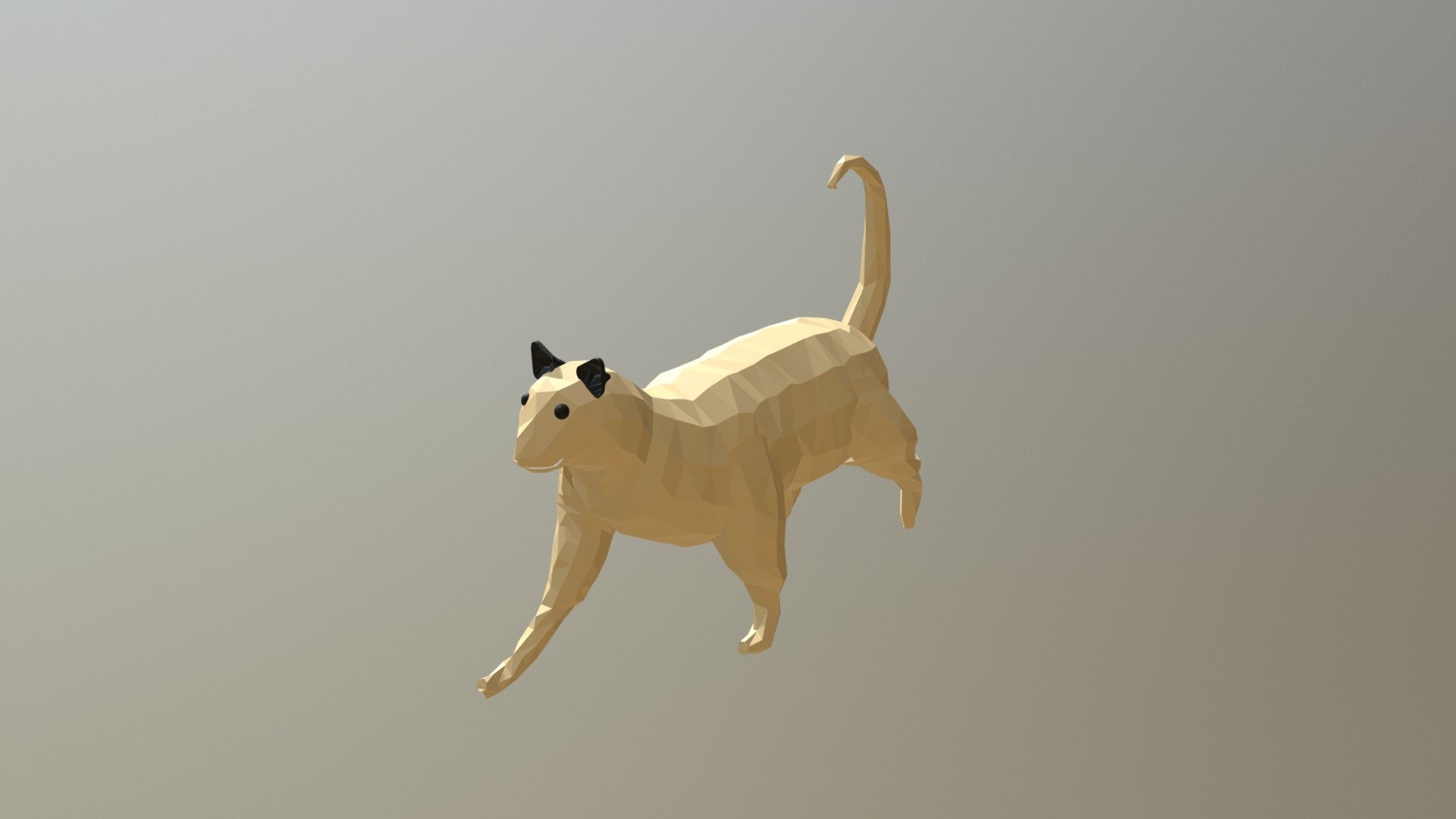 Low Poly Cat - Buy Royalty Free 3D model by Incod ART 3D (@incodart ...