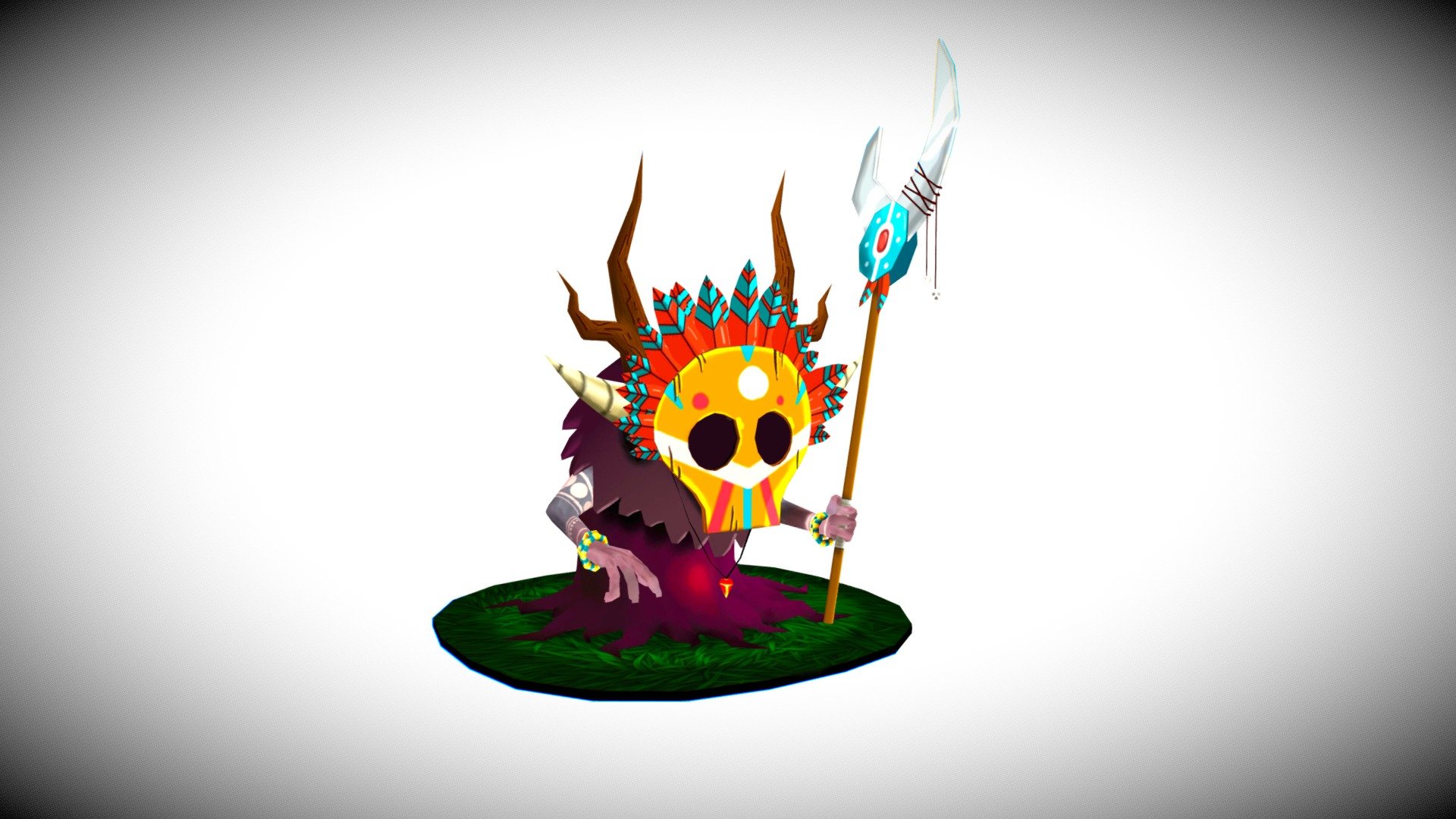 Tiki Shaman - 3D model by Nikita (@nik.nik.an33) [67eb7ce] - Sketchfab