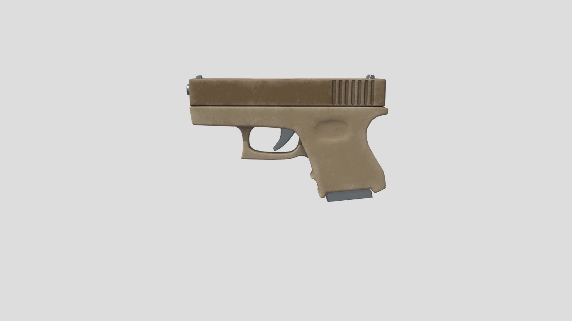 Glock. - Download Free 3D model by NetNight [67ee6fa] - Sketchfab