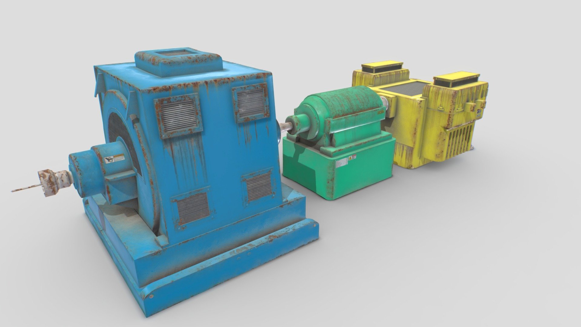 Industrial Machines - Buy Royalty Free 3D model by 32cm [67ee955 ...