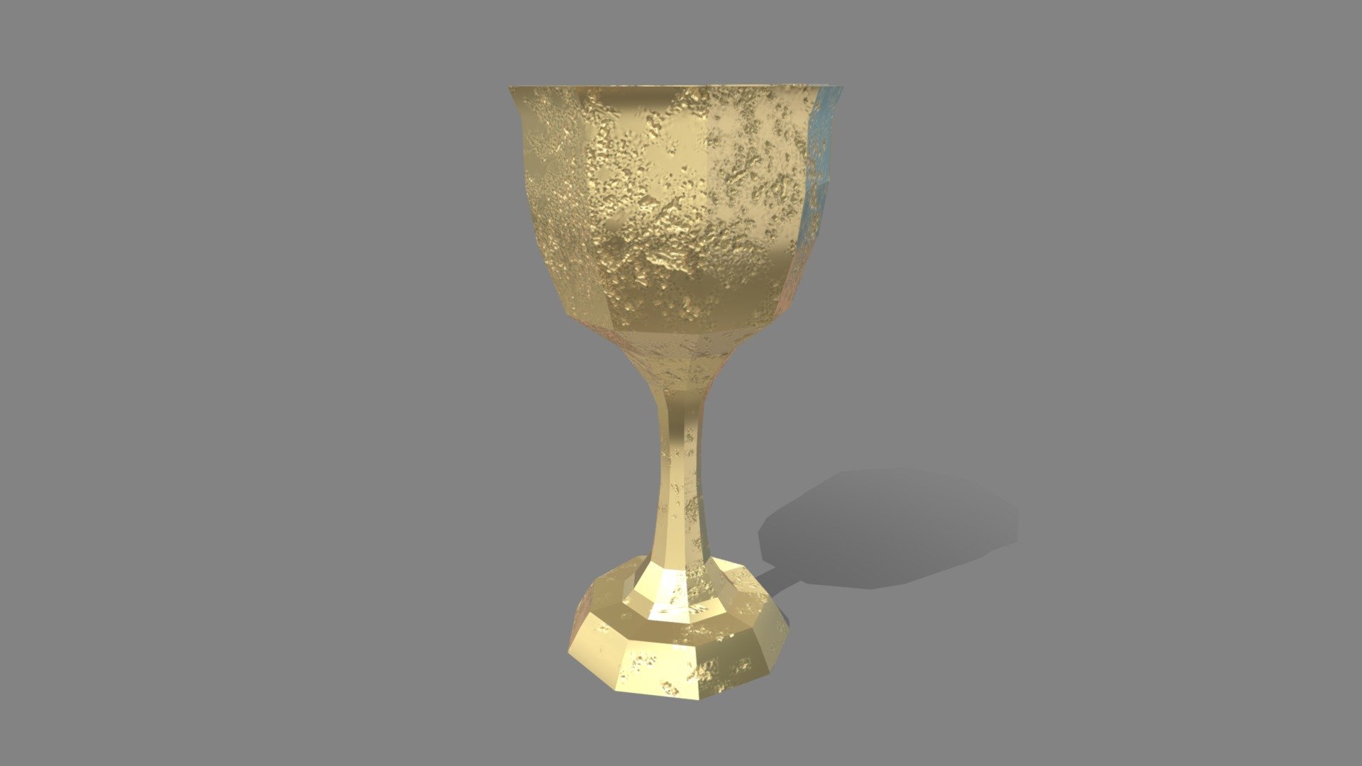 Textured Goblet - 3D model by paperclipee [67ee998] - Sketchfab