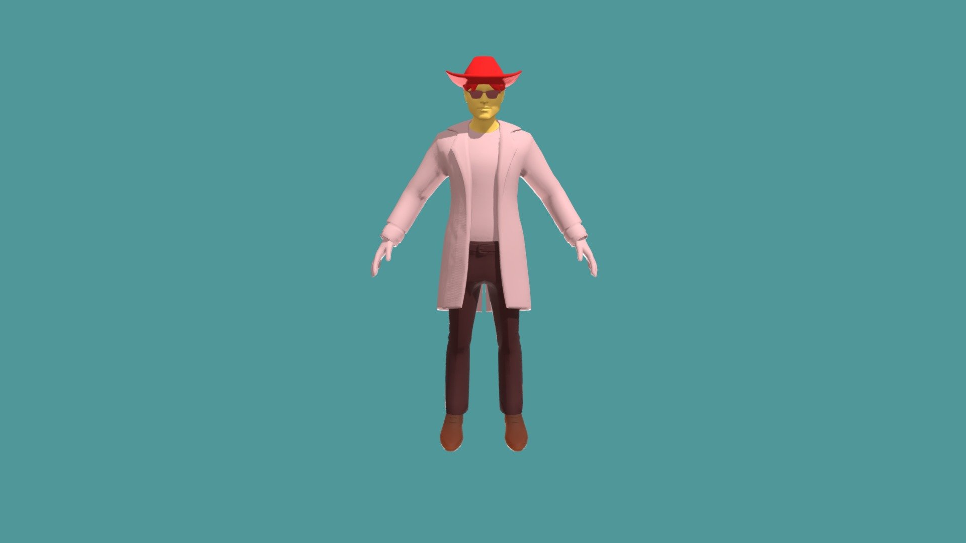 3d metaverse character boy ready for animation - 3D model by 3d hub ...