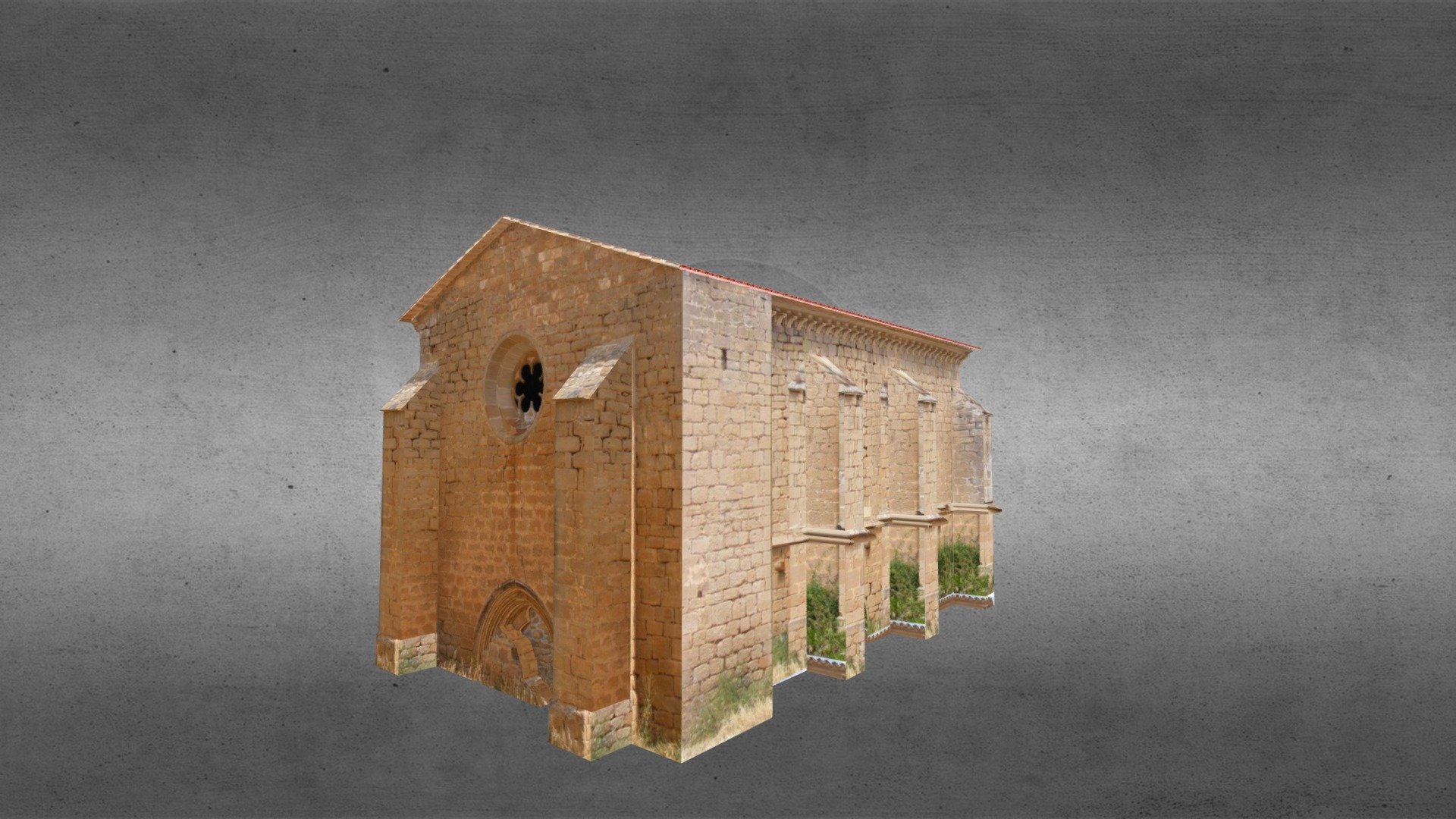 Monasterio de San Pedro de Gazaga de Dicastillo - 3D model by ...