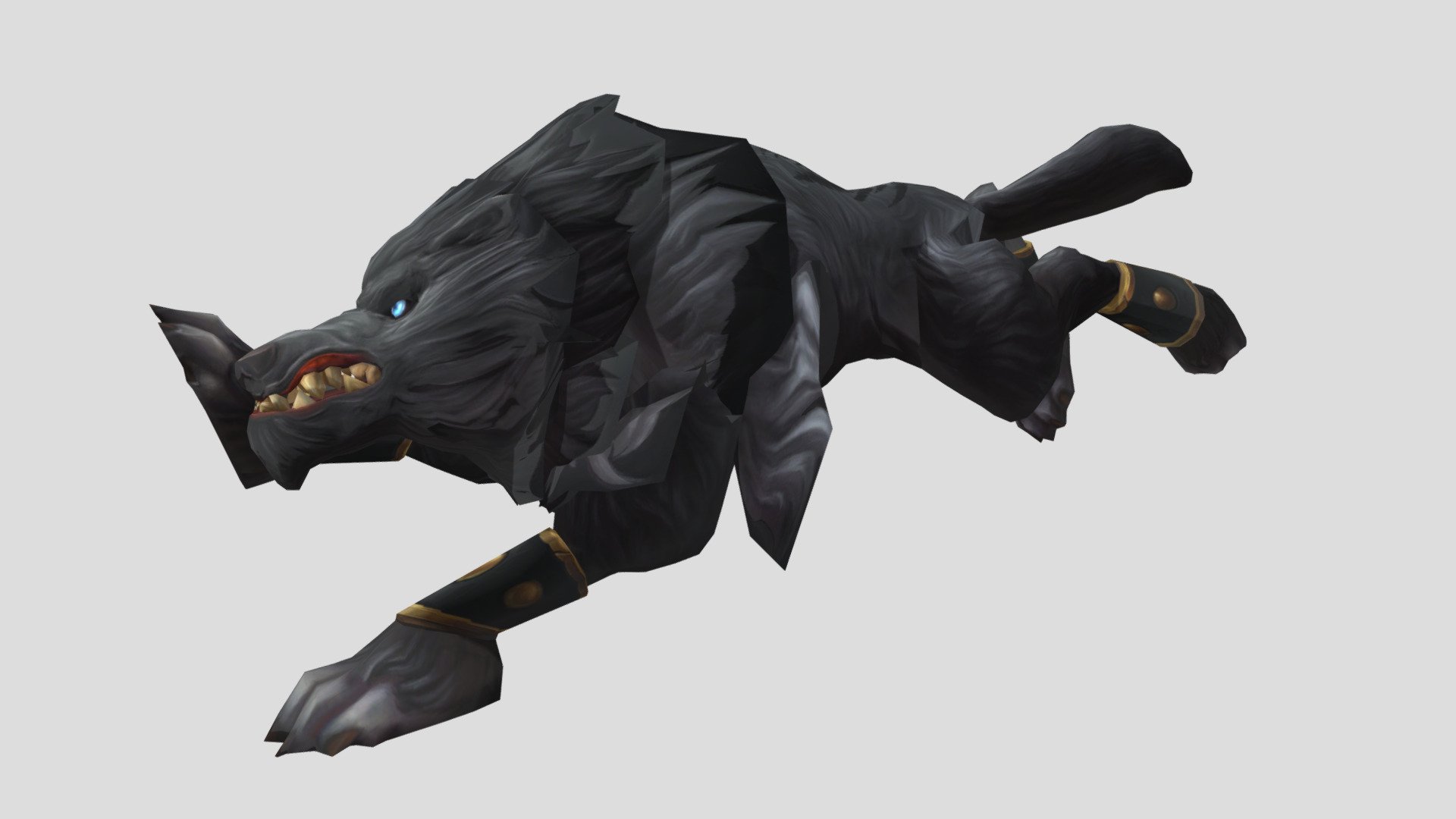 Spirit Wolf - Download Free 3D model by Catholomew [67f0d30] - Sketchfab