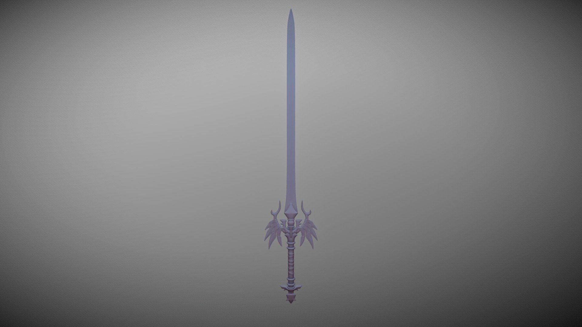 Fantasy Sword - 3D model by FluffySky [67f1039] - Sketchfab