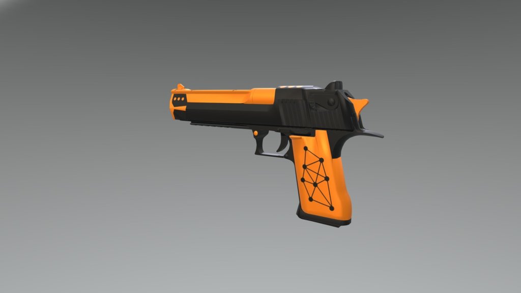 Deagle Atom - 3D model by Chipito [67f1256] - Sketchfab