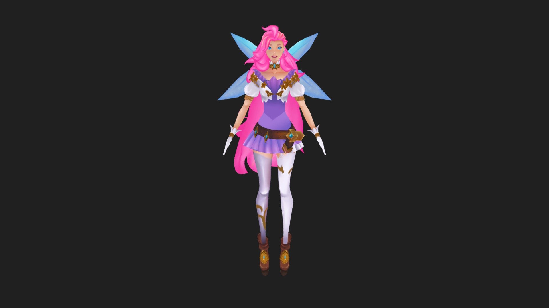 Seraphine 3D Model - 3D model by stephany.camba [67f3f79] - Sketchfab