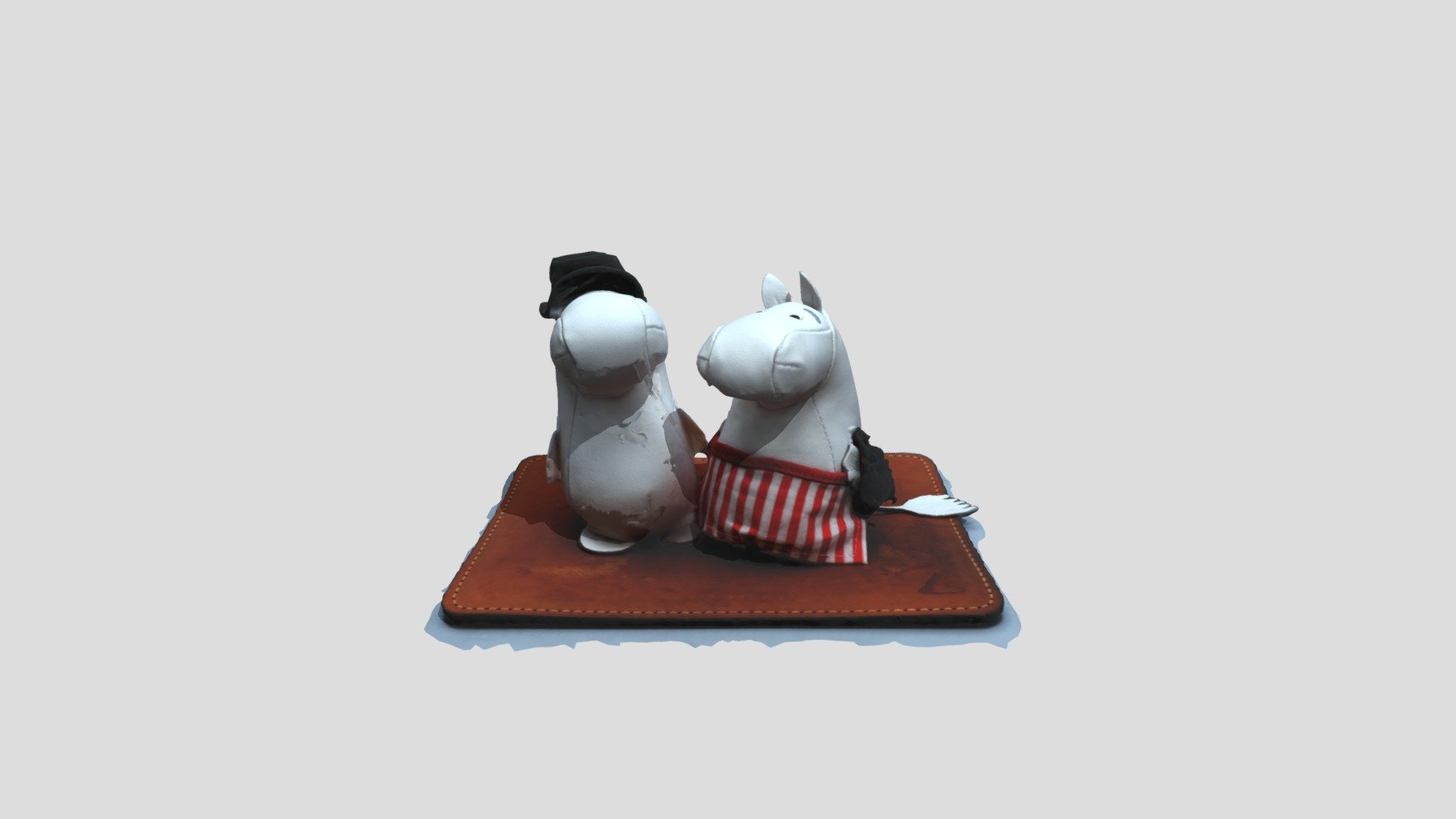 moomin_papamama - 3D model by takesan [67f4033] - Sketchfab