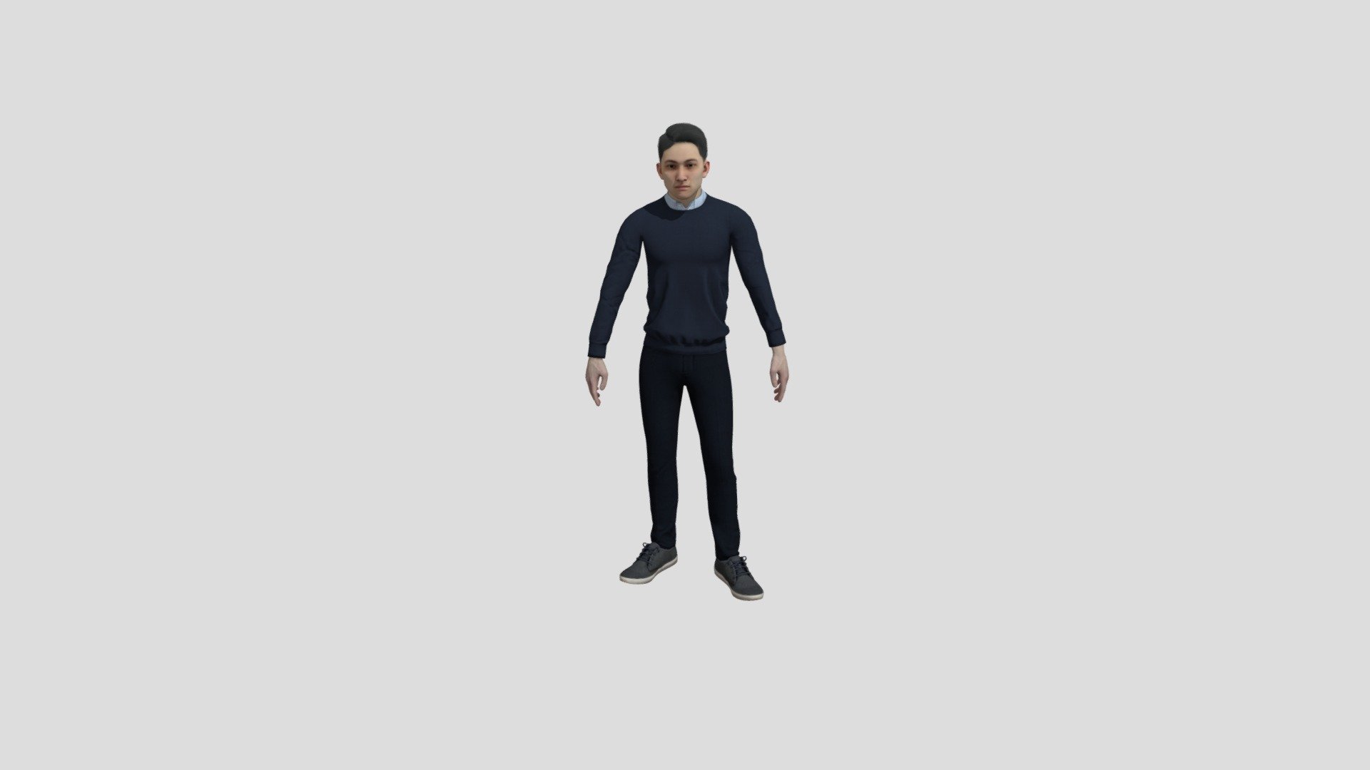 Man Teacher - Download Free 3D model by izyanmohamood [67f530c] - Sketchfab