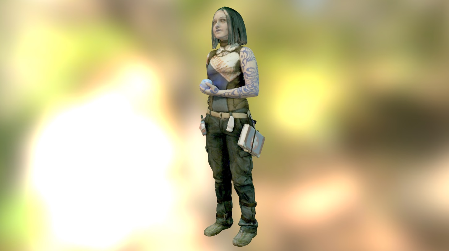 Rebecca - 3D model by Werks3D [67f73c4] - Sketchfab