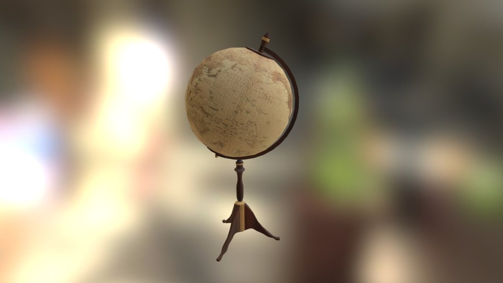 Globus - 3D model by Movio [67f8647] - Sketchfab