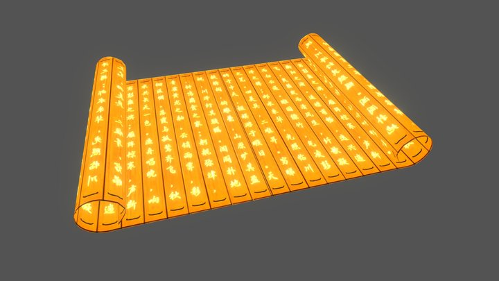 Scroll 3D models - Sketchfab