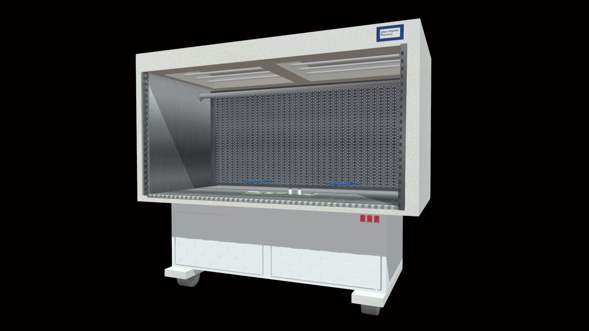 Laminar Airflow Workstation (LAFW) - 3D model by LTI 3D (@LTI3D ...