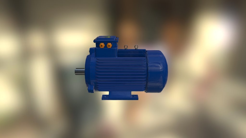 AC Motor - 3D model by DRONAZ [67fc784] - Sketchfab