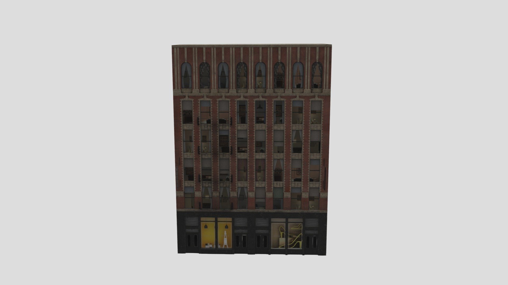 Building 56 AM234 Archmodel - Buy Royalty Free 3D model by Evermotion ...
