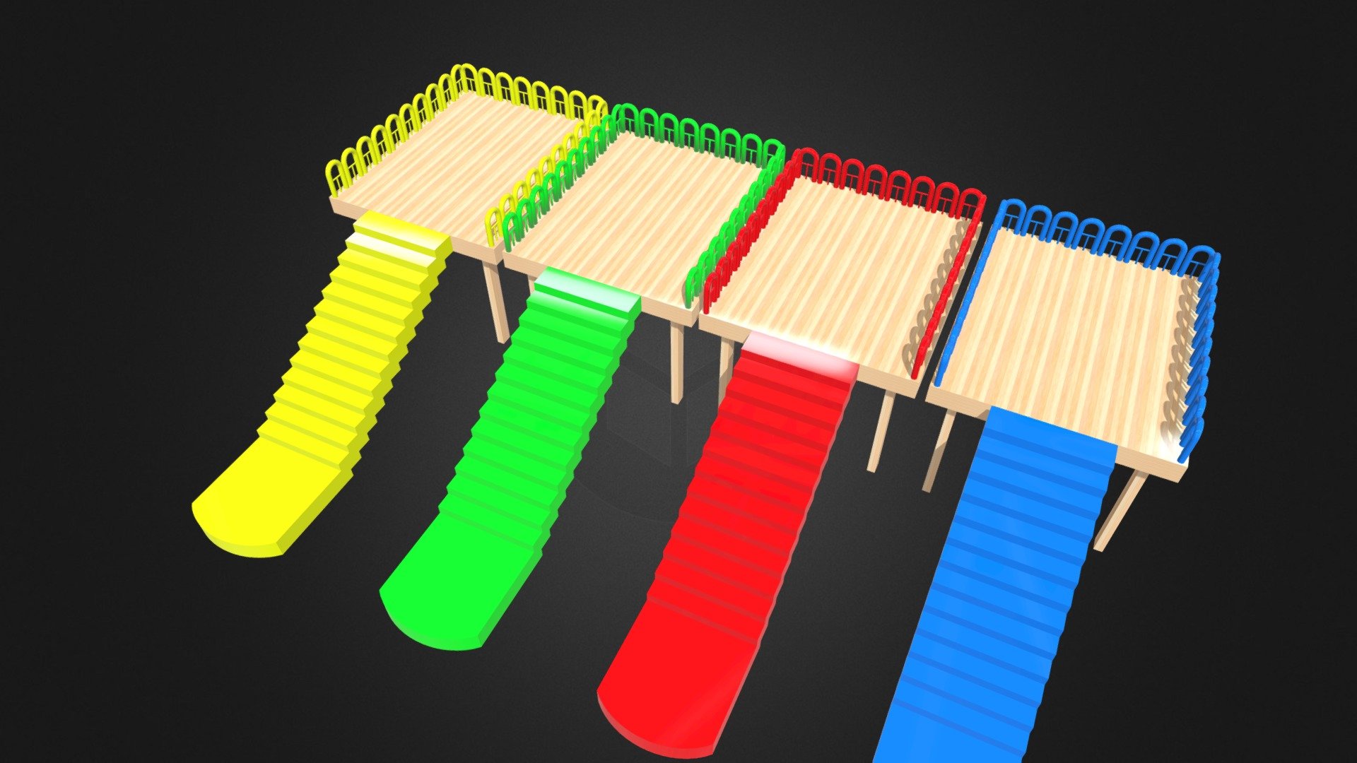 Beautiful Duck Standing Platform - 3D model by saqlainbaig [67fded1 ...