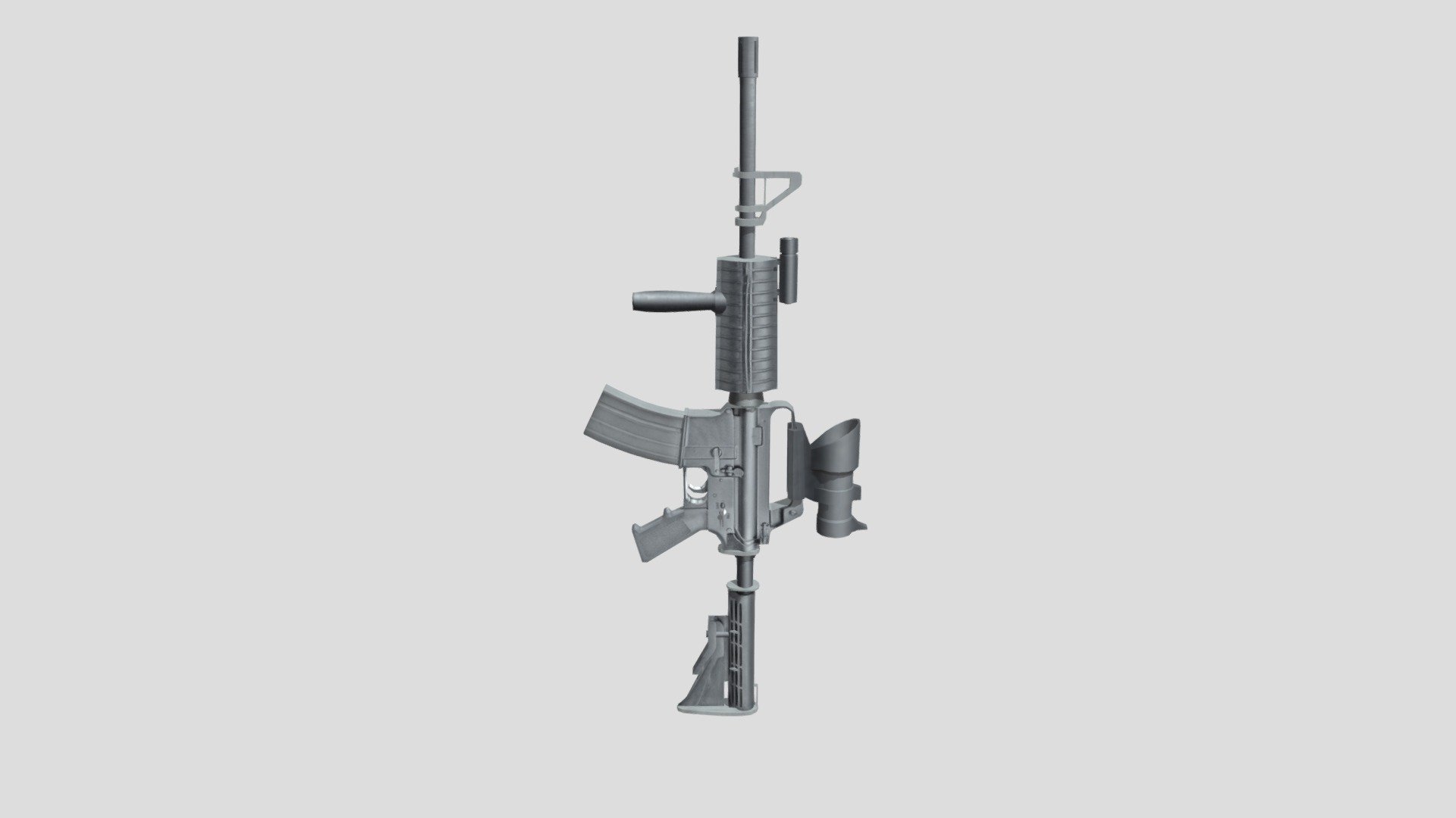 Rifle - 3D model by NatsuDragneel_68 [67fe273] - Sketchfab