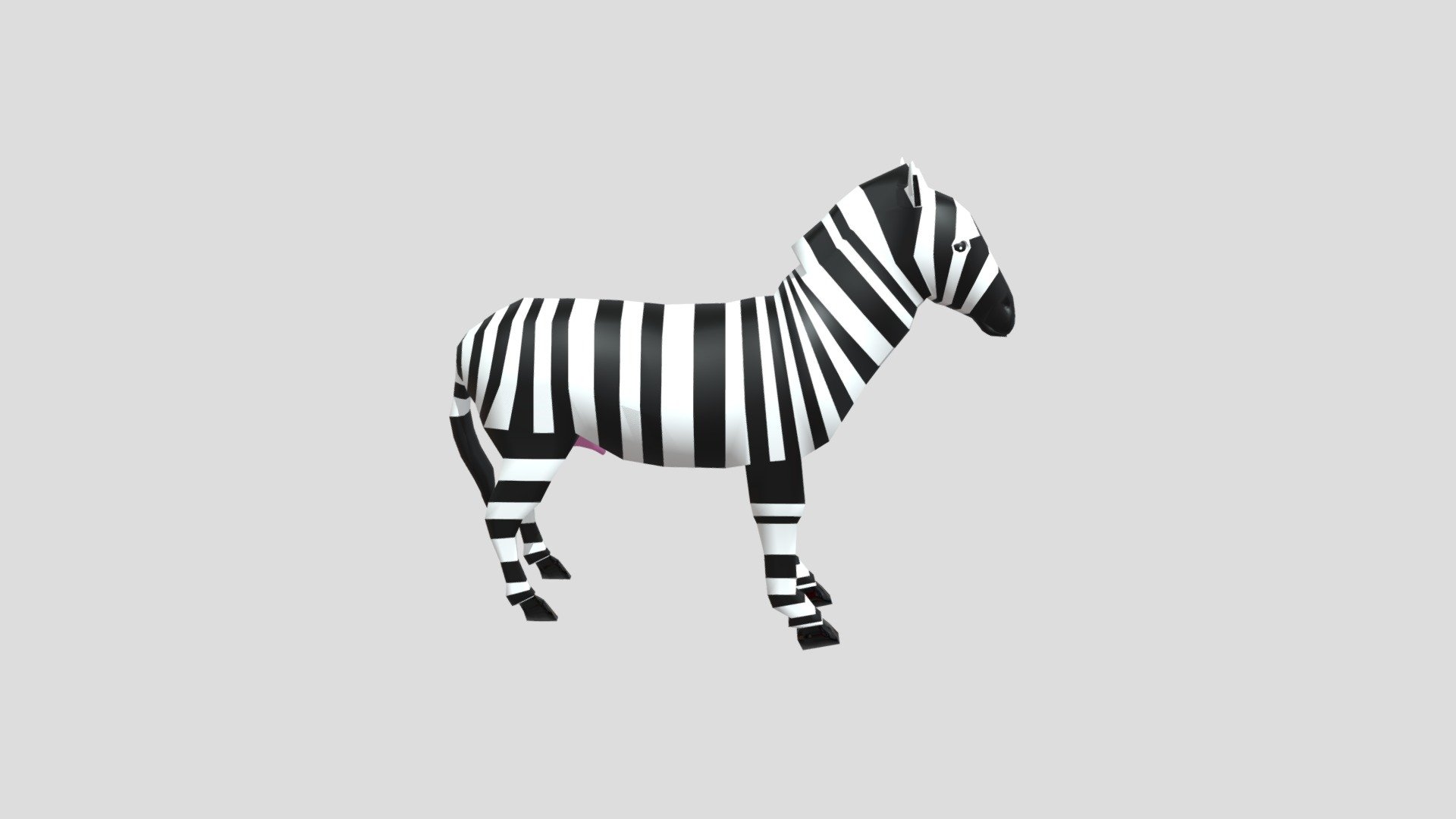 Zebra - Download Free 3D model by Akinremi [67ff5ba] - Sketchfab