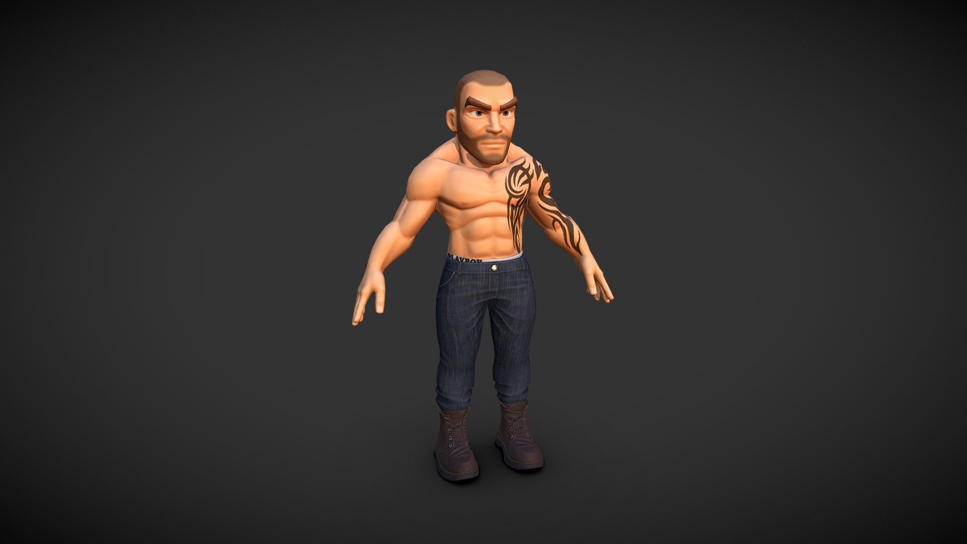 Gangster - 3D model by Huy Trịnh (@Raykaiser) [6801186] - Sketchfab