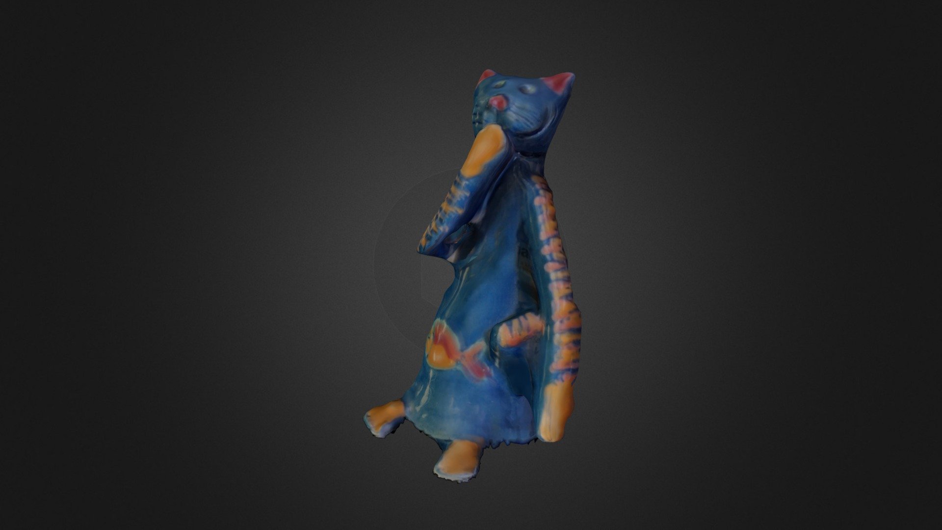 Blue Cat6 - 3D model by szaboate [6801ce9] - Sketchfab